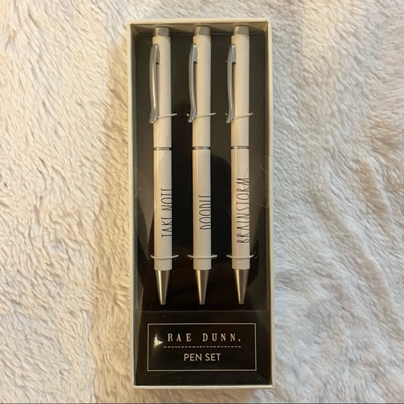Rae Dunn | Office | Rae Dunn Take Note Doodle Brainstorm Pens Set ...